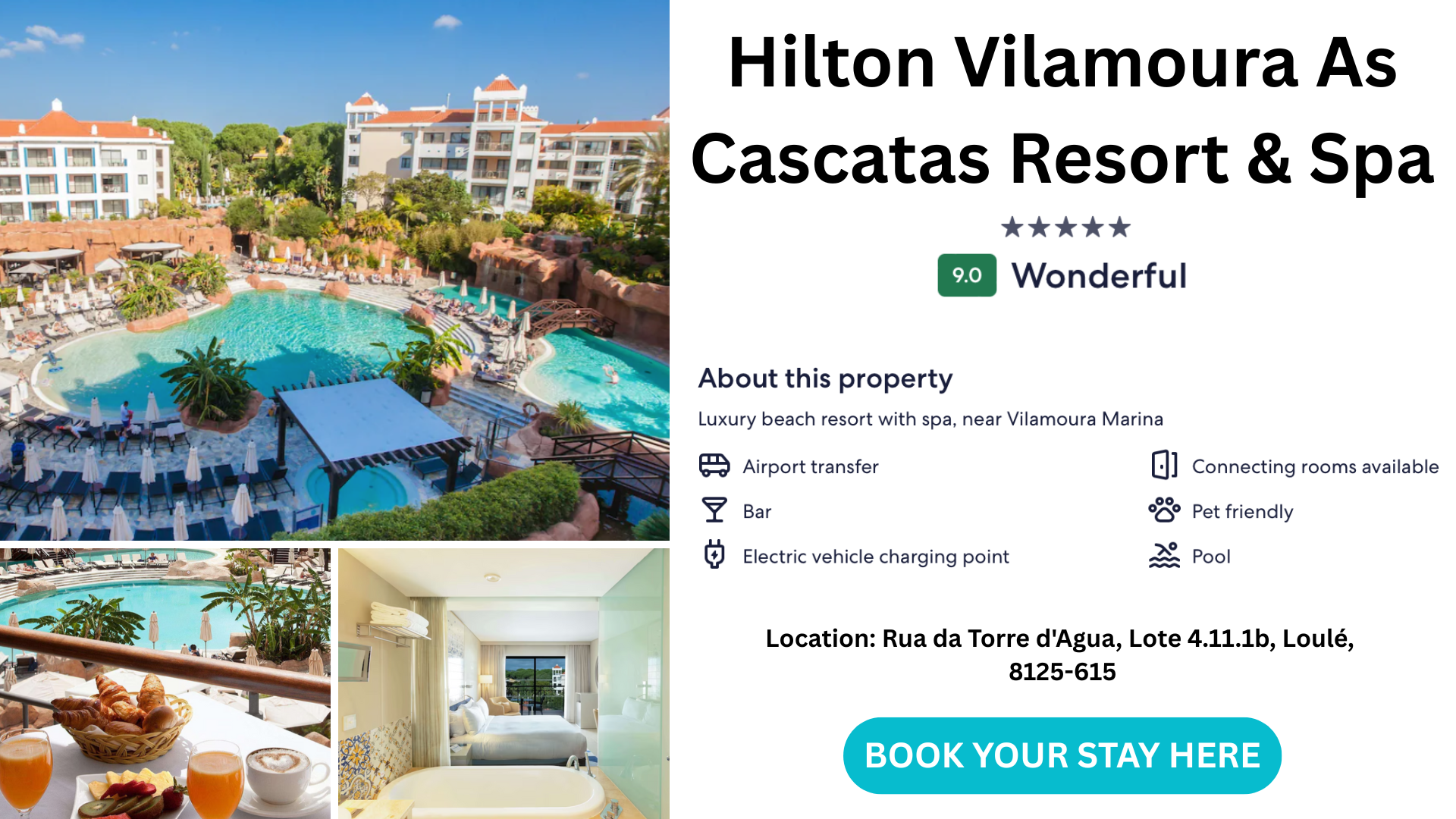 Algarve Hotel & Resorts Beach Vacation Guide